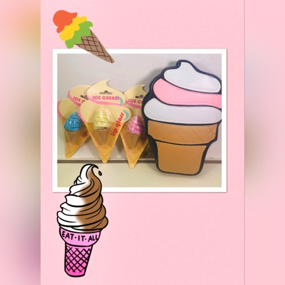 "We All Scream For Ice Cream!" 4 Piece Gift Set Brand… - Gem